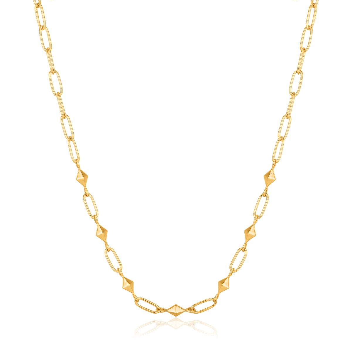 Buy Ania Haie Heavy Spike Necklace - Gold Online in UK
