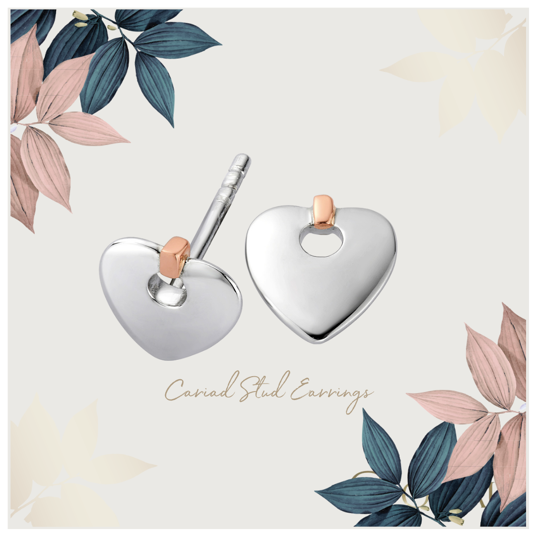 Buy Clogau Cariad Heart Stud Earrings Online in UK Buy Clogau Cariad Heart Stud Earrings Online in UK