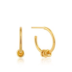 Buy Ania Haie Gold Luxe Hoop Earrings Online in UK